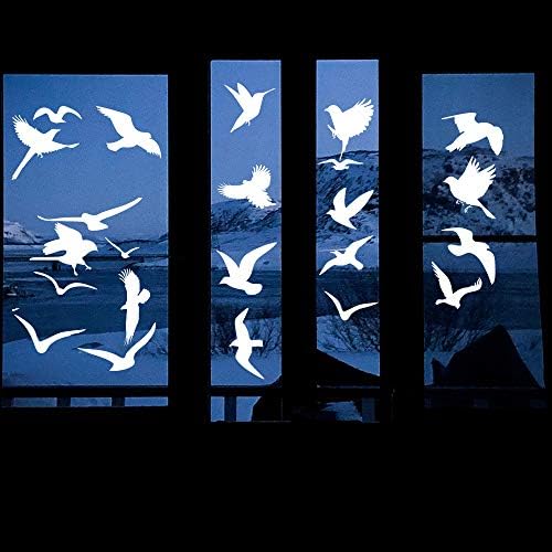 Amazon.com: Anti-Collision Window Bird Stickers Glass Door Protection ...