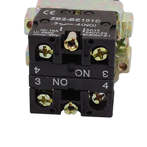 sourcingmap 3 Position Rotary Select Selector Switch Self-locking 2 NO ...