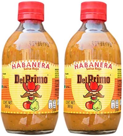 Amazon.com: Del Primo Botella de salsa de salsa de 10.5 oz (rojo ...