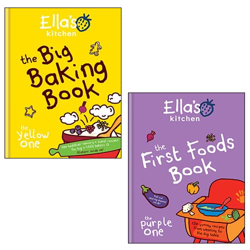 The First Foods Book, The Big Baking Book 2 Books Collection Set By ...