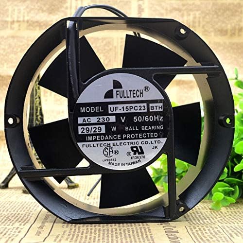 Amazon.com: UF-15PC23-BTH FULLTECH 230V 172mm Cooling Fan - 29W 17250 ...