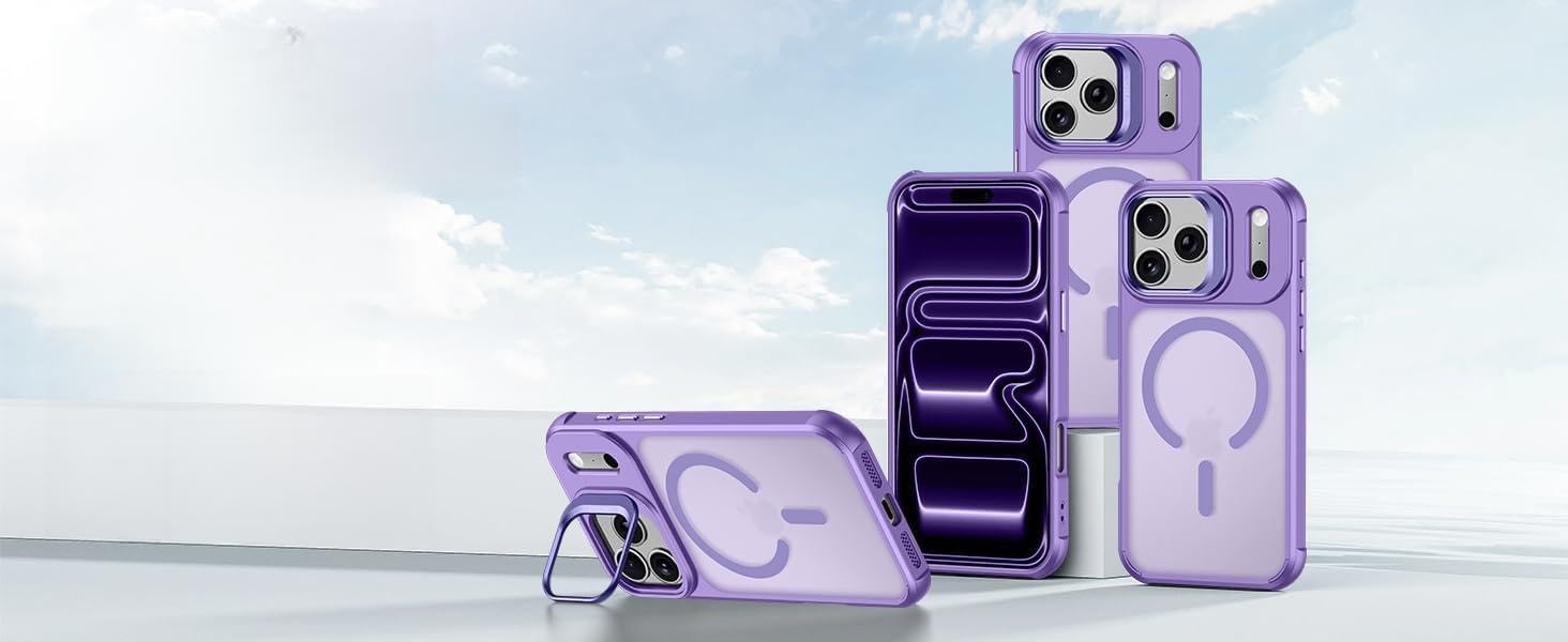 Amazon.com: 17 Series Candy Color Case (Light Purple, iPhone_17_pro ...