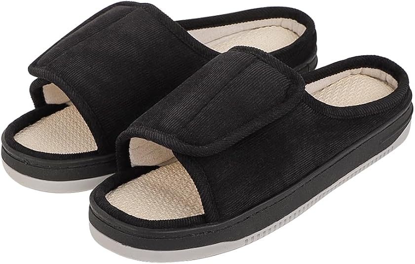 Diabetic Slippers Women Men Extra Wide Fit Edema Swollen Sandals ...