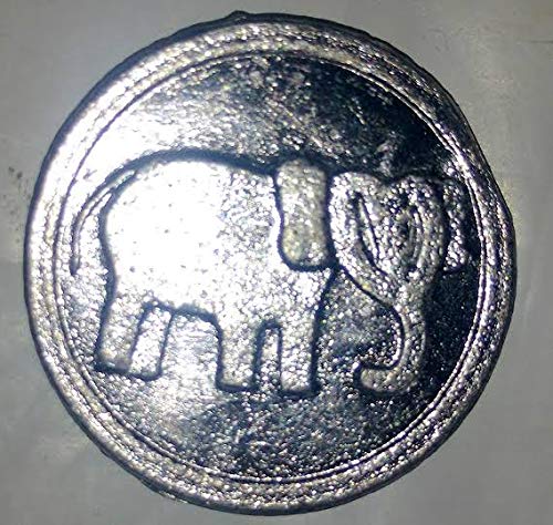Buy Puja Art Haathi Coin Range Yantra for Rahu Dosh/Ghera Shanti ...