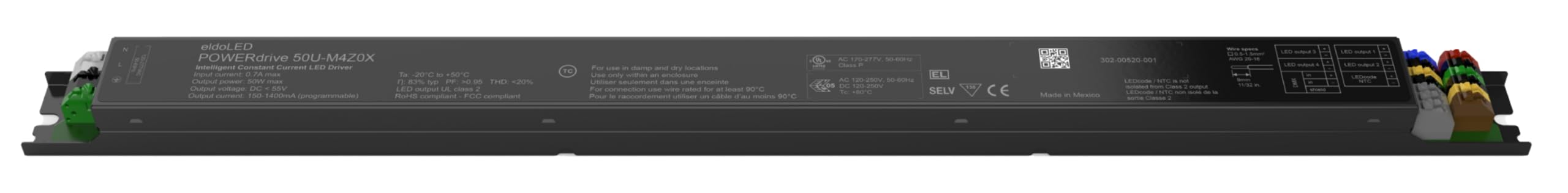 Amazon.com: eldoLED | POWERdrive 50U-M4Z0X - 50W DMX/RDM Full-Colour ...