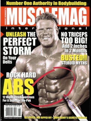 Musclemag International 2006 August - David Henry's Secrets Revealed ...