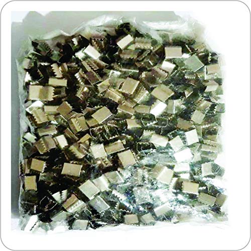 Id Card Fitting Metal Clamps 12 mm - 100 nos pkt : Amazon.in: Office ...