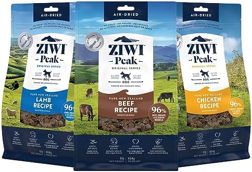 Amazon.com: Bundle of ZIWI Peak Air-Dried Dog Food – All Natural, High Protein, Grain Free and ...