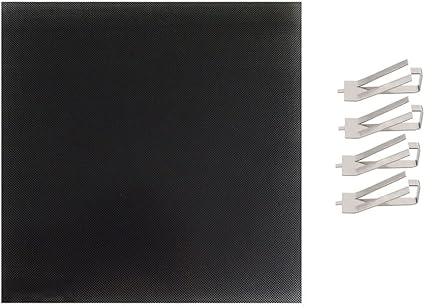 Amazon.co.jp: 3D プリンターガラス Ultrabase 加熱ベッドビルド表面ガラスプレートカーボンガラス Ender3 用 ...