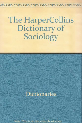 The HarperCollins Dictionary of Sociology: David Jary: 9780062715432 ...