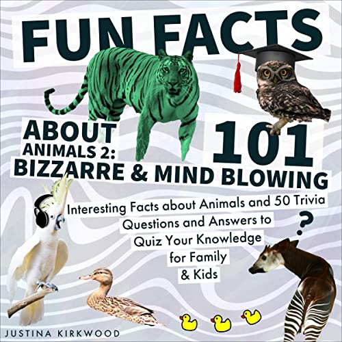 Amazon.com: Fun Facts About Animals 2 (Audible Audio Edition): Justina ...
