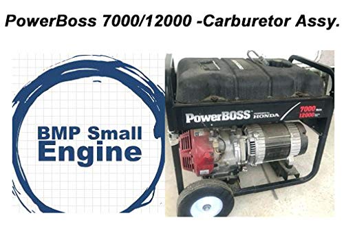 198BW8J BMotorParts Carburetor Carb for Powerboss 7000 12000 Watts ...