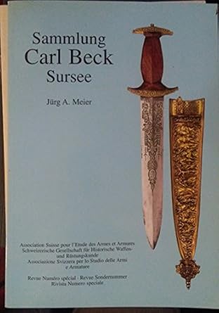 Amazon.com: Sammlung Carl Beck Sursee.: 9783952160602: Jurg A. Meier: Books