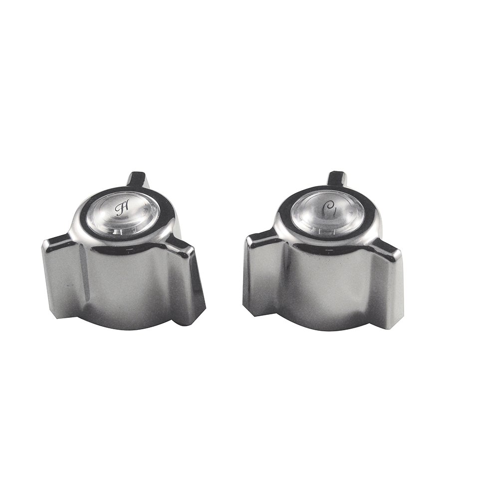 Danco 46512 Direct-Fit Cross Canopy Handles, Chrome - Faucet Handles ...