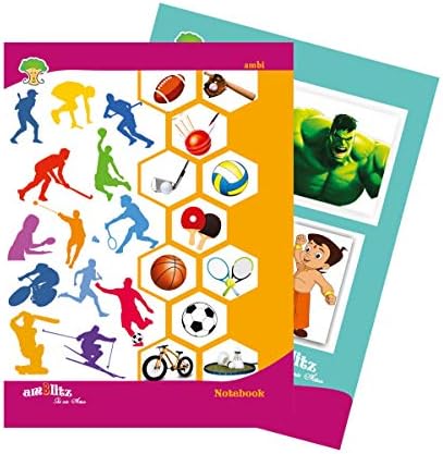 TARGET PUBLICATIONS 3 in 1 /Maths Square 9 MM Single Line Notebook Four ...