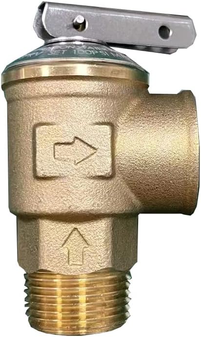 Amazon.com: HYDRO MASTER Safety Relief Valve With 3/4 Inch Thread 150 ...