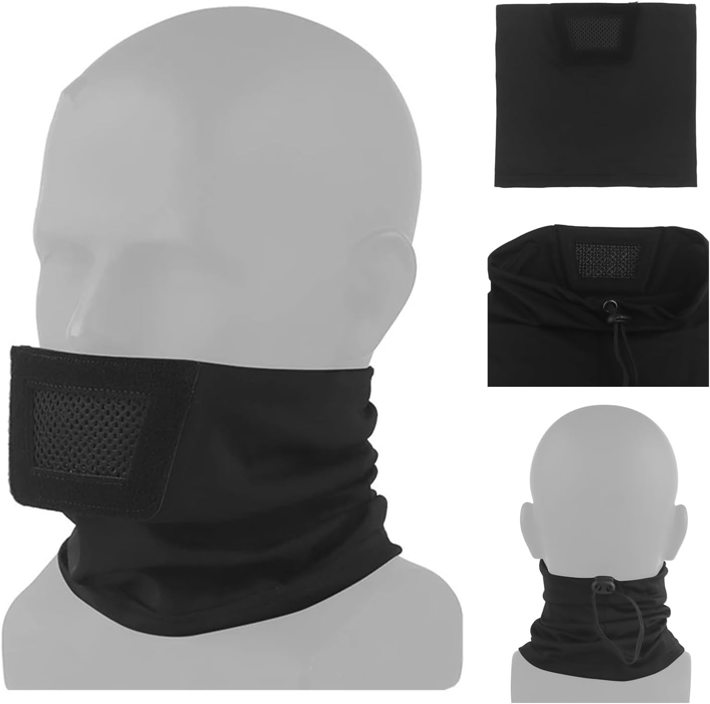 Amazon.com : Tactical Shooting Mask, Breathable Balaclava Half Face ...