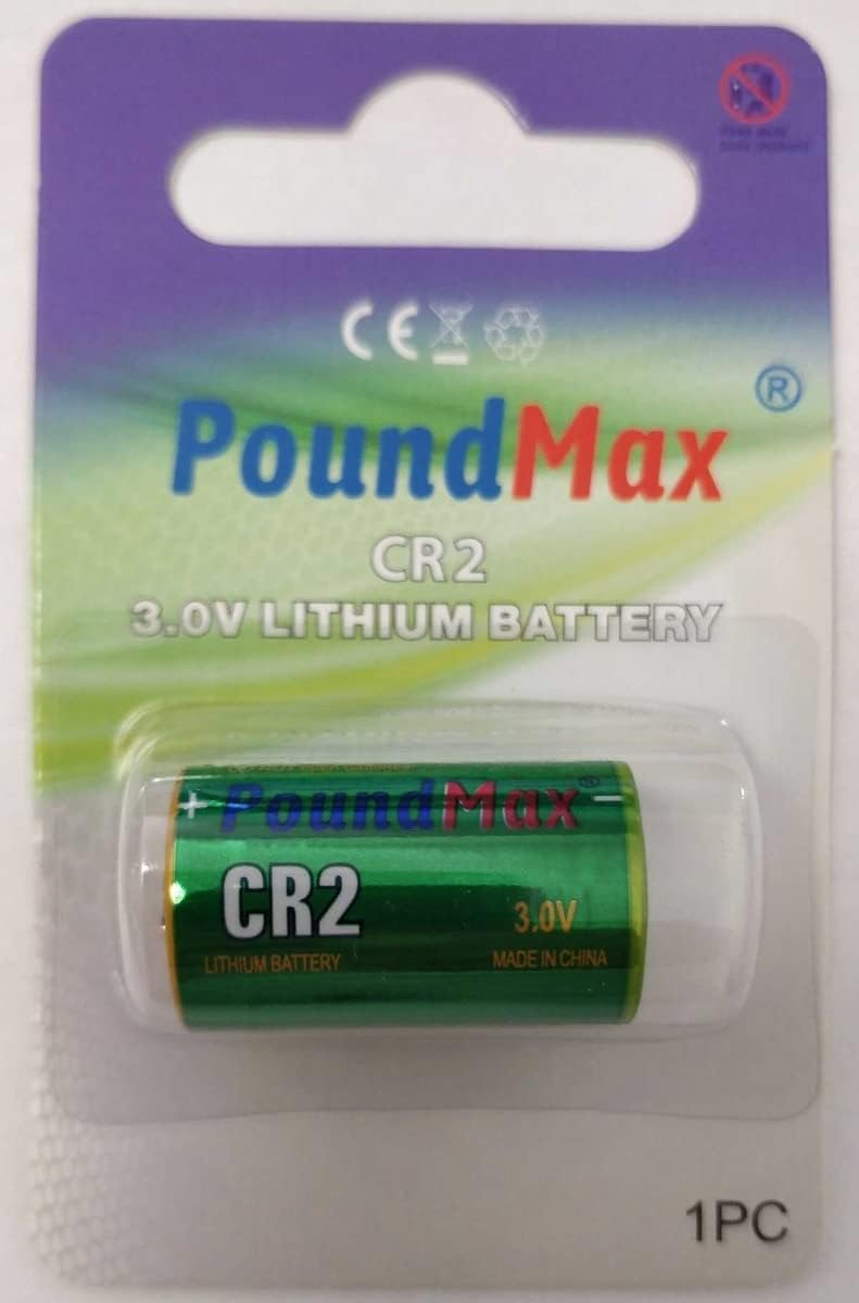 Amazon.com: PoundMax CR2 3.0v Lithium Camera Battery : Electronics