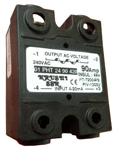 Krushi SSR Phase Angle Controller 4-20mA 90Amp Solid State Relay ...