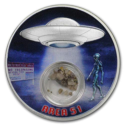 2020 Mesa Grande 1 oz Silver Area 51 Proof 1 OZ Brilliant Uncirculated ...