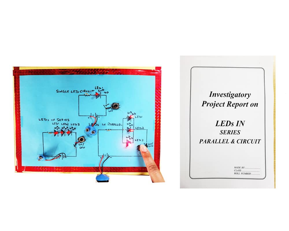 Buy Led In Series & Parallel & Circuit Physics Working Model ...