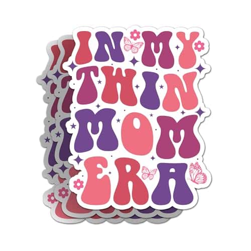 Amazon.com: In My Twin Mom Era Sticker In My Mom Era Decal Twin Mom ...