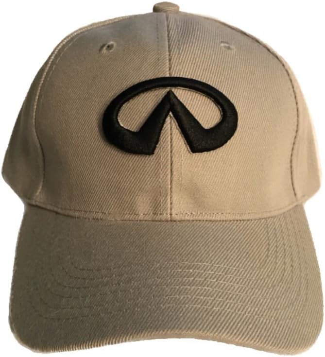 Infinity Baseball Cap Hat. Gray w/Black 3D Emblem. Adjustable. New at ...