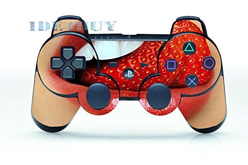 Amazon.com: Chic Strawberry SKIN STICKER for PS3 REMOTE CONTROLLER for ...