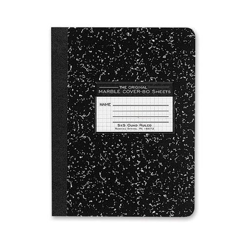 Roaring Spring Composition Book - 80 Sheet - 15 lb - Quad Ruled - 7.50 ...