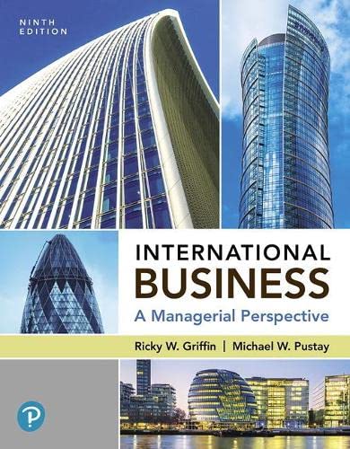 International Business: A Managerial Perspective -- MyLab Management ...