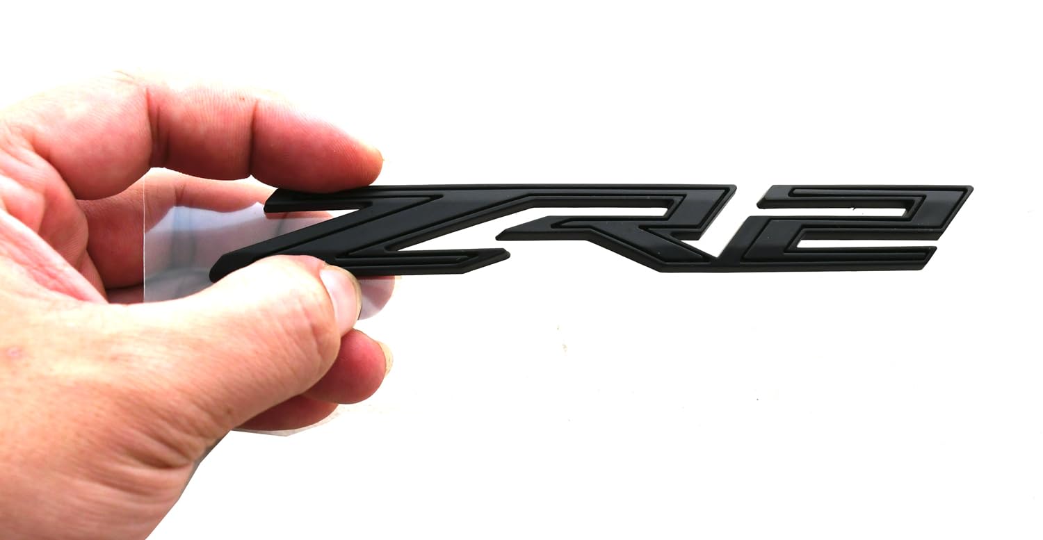 Amazon.com: 1pc Rear Tailgate ZR2 Emblem Sticker 3D Badge Replacement ...