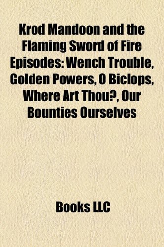 Buy Krod Mandoon and the Flaming Sword of Fire Episodes Book Online at ...