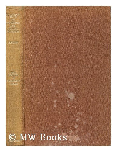 Egypt;: An economic and social analysis: Issawi, Charles.: Amazon.com ...
