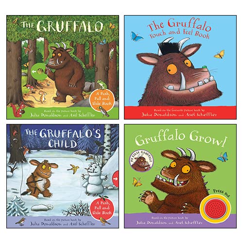 Amazon.com: My Gruffalo 4 Books Collection Set by Julia Donaldson ...