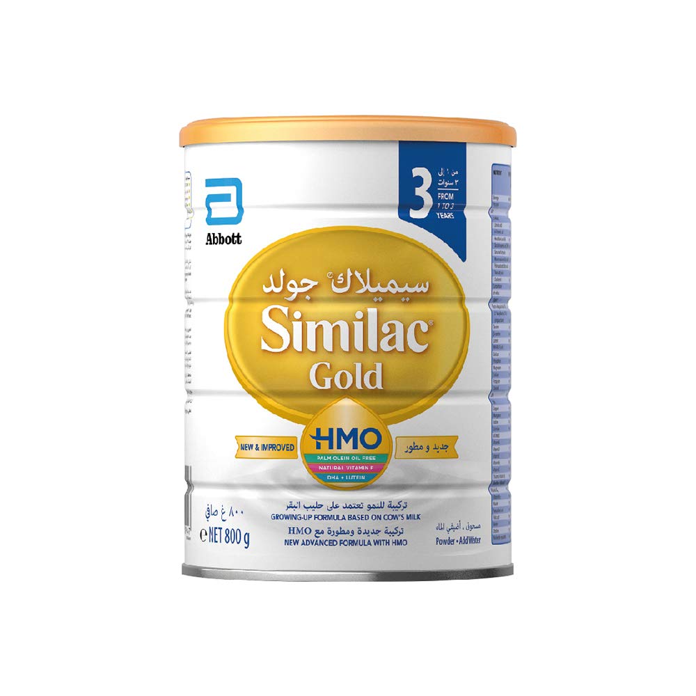 Buy Similac Gold 3 New Advanced Growing Up Formula With HMO 1-3 Years ...