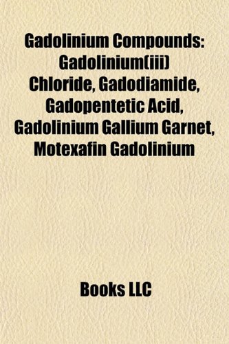 Amazon.co.jp: Gadolinium Compounds : 本
