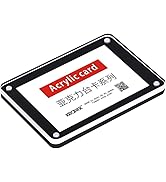 Amazon.com: ECKEK Acrylic Label Holder Price Tag Displays Sign Holder ...