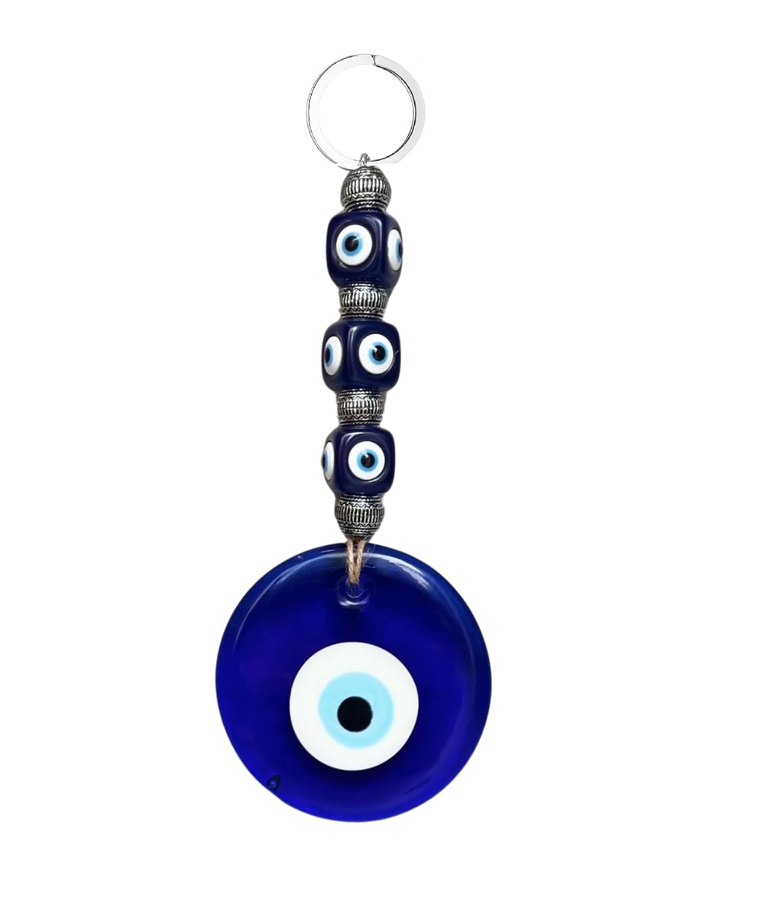 Buy BLUE BEADS Ceramic Home Decor Evil Eye Hanging for Diwali Gifts ...