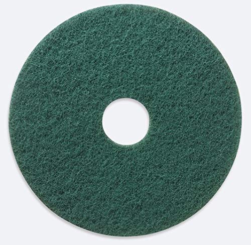 Dhwani Enterprise Pack of 5 Floor Buffing Pad (Green) with Check Duster ...