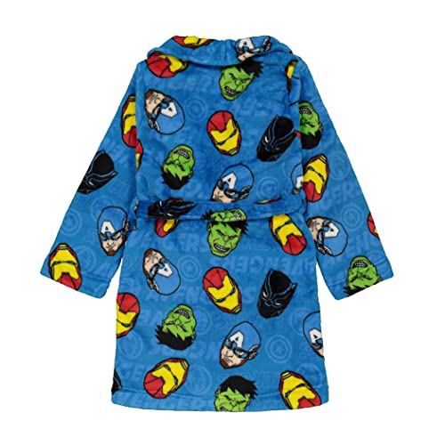 Marvel Boys' Spider-Man Bathrobe, AVENGE TIME, 6 - SantaBILT®