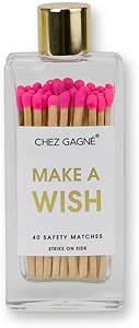 Amazon.com: Chez Gagné Glass Bottle Safety Matches (40ct) - Funny ...