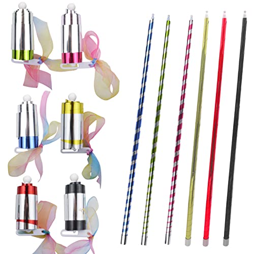 6 Pieces Pocket Staff, Retractable Collapsible Staff, Professional ...