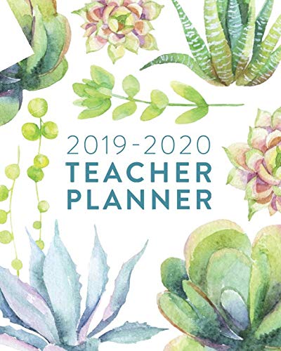 2019-2020 Teacher Planner (2019 2020 12-Month Teacher Academic Lesson ...