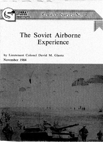 Amazon.com: CSI Research Survey 4: The Soviet Airborne Experience Part ...