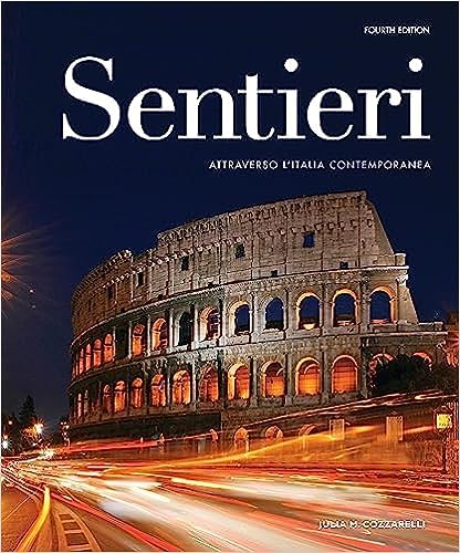 Sentieri, 4th Edition. Supersite Plus w/ vText (24 Month Access). ISBN ...