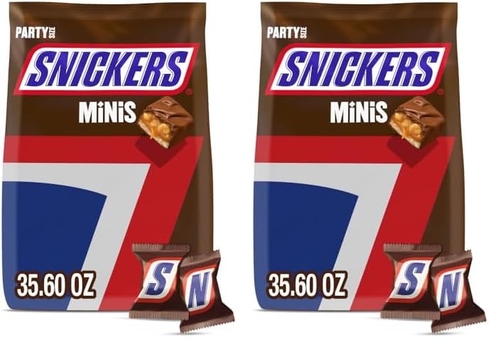 Snapklik.com : SNICKERS Minis Size Milk Chocolate Candy Bar Bulk ...