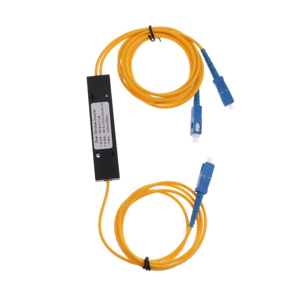 ATORSE® 1 Piece Sc 1 to 2 Sc Fiber Optical Splitter Ftth Fiber Splitter ...