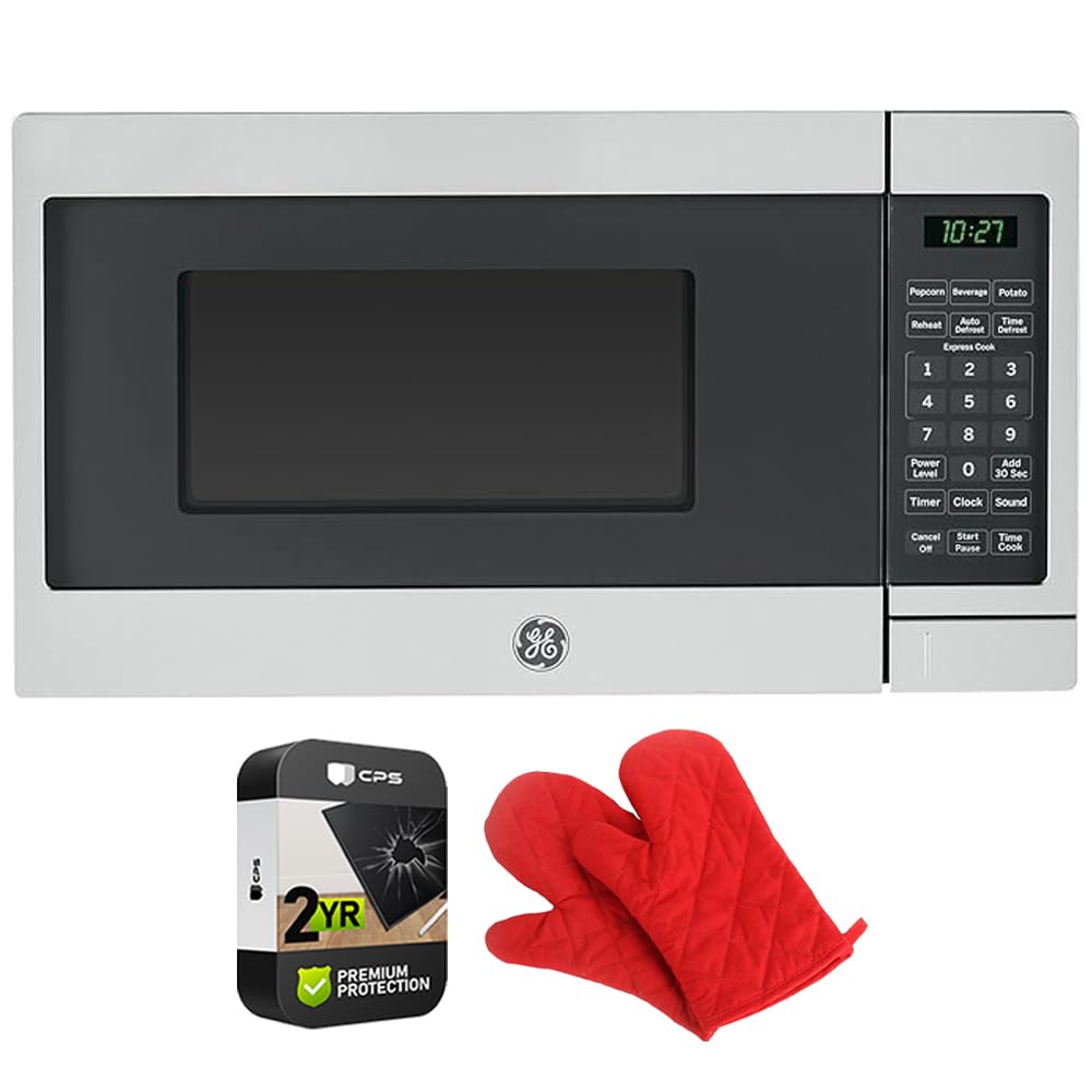 Amazon.com: GE GCST07N1WSS Countertop Microwave Oven 700-watt Compact 0 ...