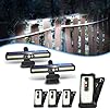 sunlight encounter Clip On Solar Motion Lights Outdoor Waterproof, 2 ...