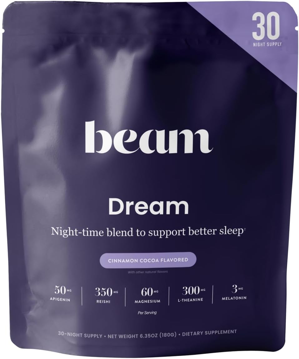 Amazon.com: Beam Dream Sleep Powder, Sleep Supplement, Sleep Aids for ...